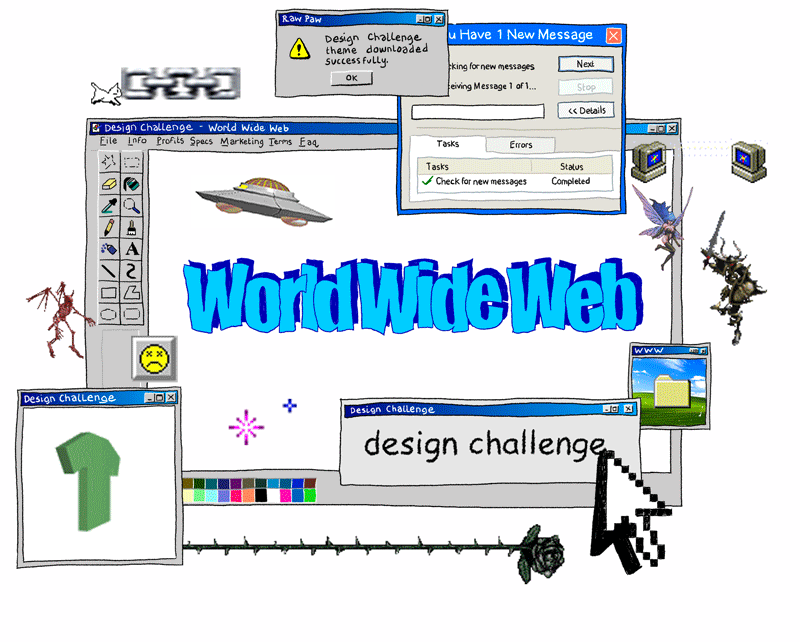 World Wide Web Design Challenge – Page 2 – Raw Paw